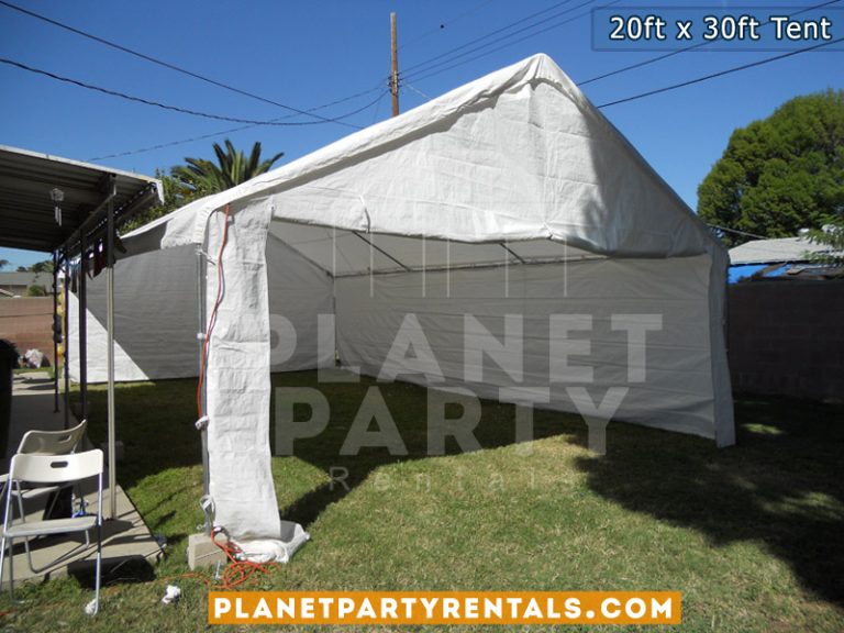 20ft x 30ft Tent – Party Rentals | San Fernando Valley| Los Angeles